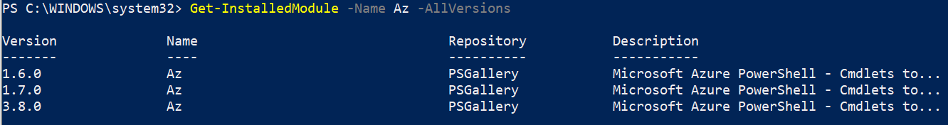 How to clean up PowerShell Module repositories – AZURE CLOUD ENGINEERING